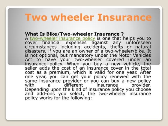Motor insurance | PPT