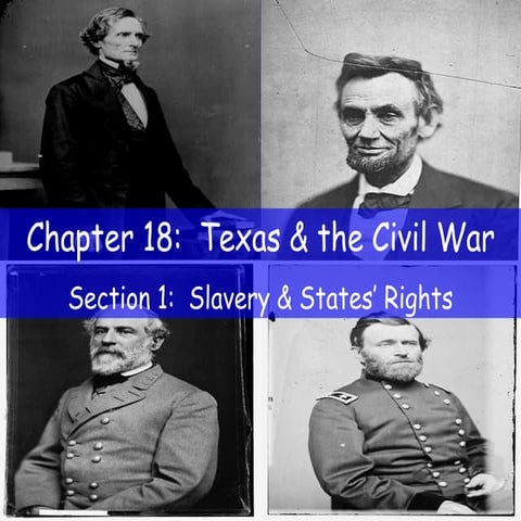 Civil war and texas | PPT