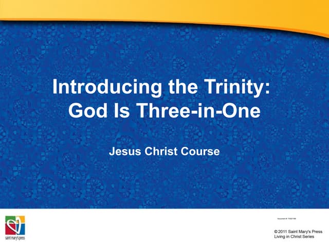 Understanding the Holy Trinity | PPT