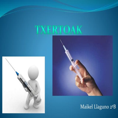 Txertoak | PPT