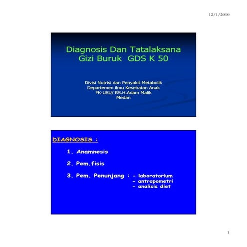 Materi v pembuatan formula pada gizi buruk | PPT