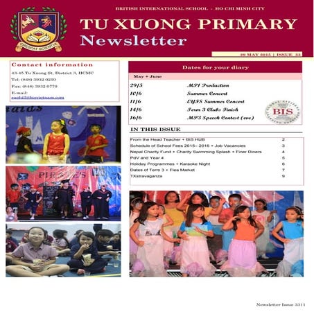 Tx Newsletter 29th May | PDF