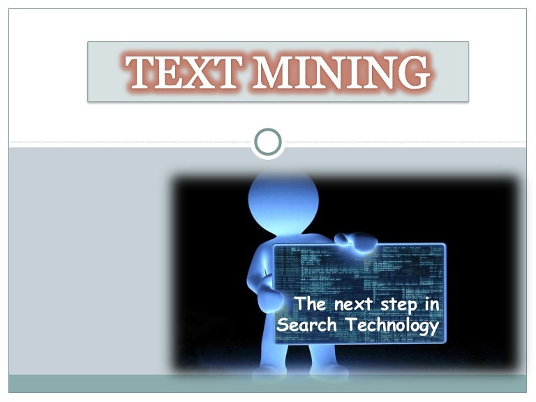 Text Mining And Data Mining