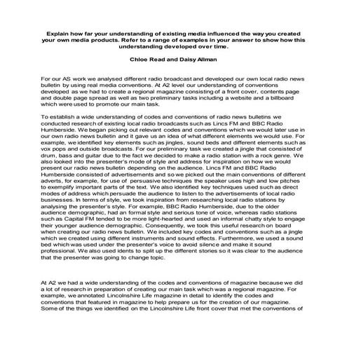 Documentary evaluation | DOCX