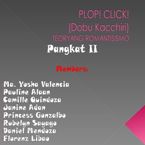 plop click | PPT