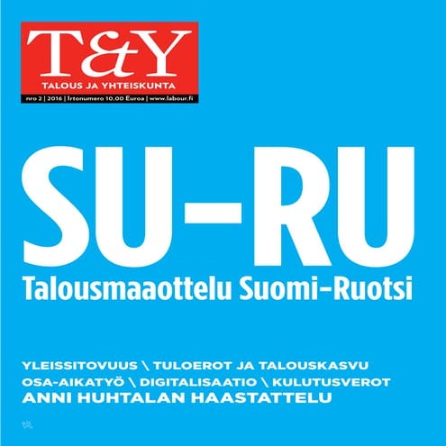 Talous & Yhteiskunta 2/2018 | PDF