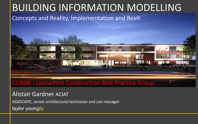 Building information modeling | PPTX