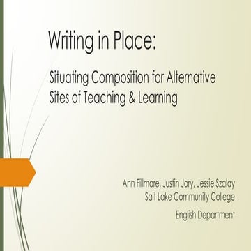 TYCA 2017 Situating Composition | PPTX