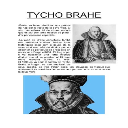 Tycho brahe | DOC