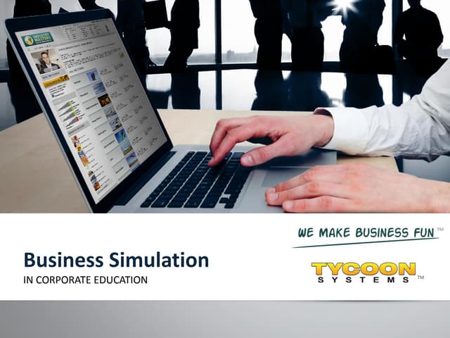 Edumundo Business Games & Management Simulations | PPTX