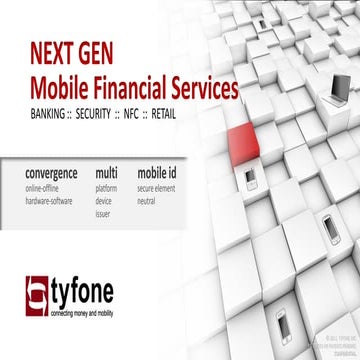 Tyfone Next Gen Mobile Financial Services | PDF