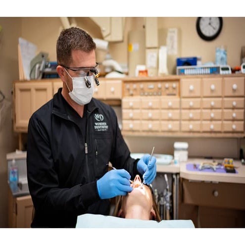 Tyler dentist Dr. Marc Worden at work.pdf