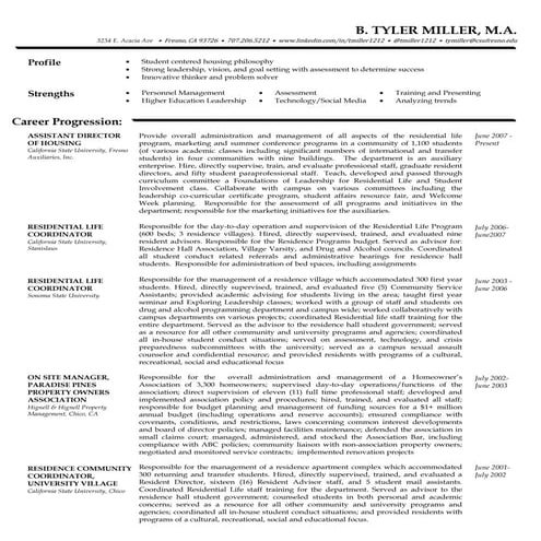 Tyler Miller 2013 resume | PDF