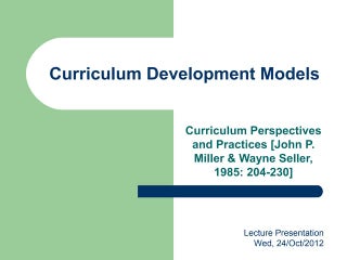 WHEELER Cyclical Model of curriculum Process | PDF