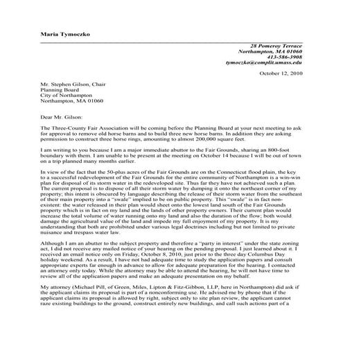 Tymoczko to Gilson 10-12-2010 | DOC