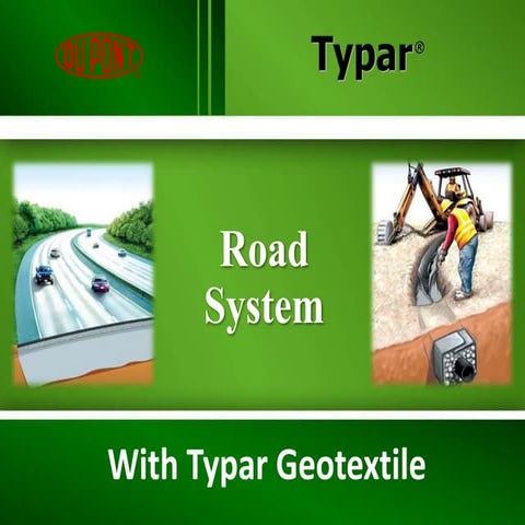 Typar Geotextile for Road | PPTX