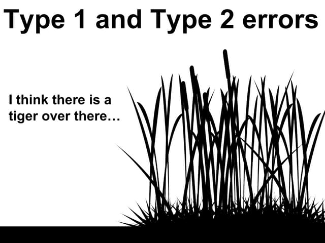 Type i and type ii errors | PPTX