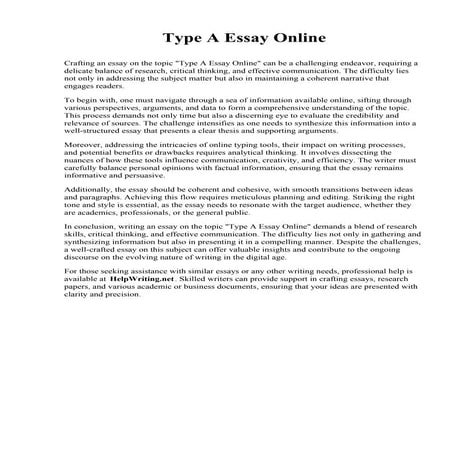 Type A Essay Online.pdf