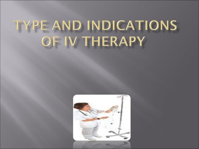 Types of iv fluids and uses | PPTX