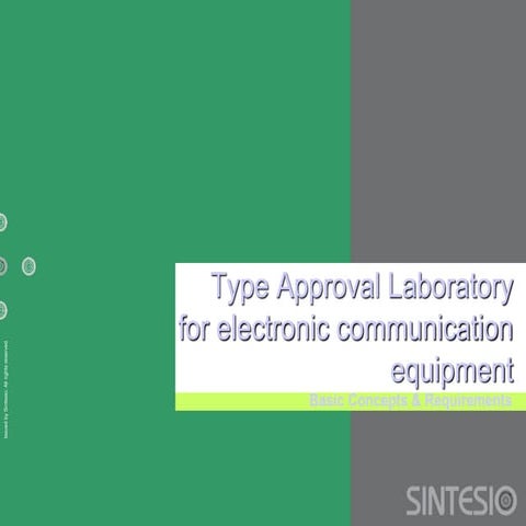 Type approval.ppt | Technology & Computing