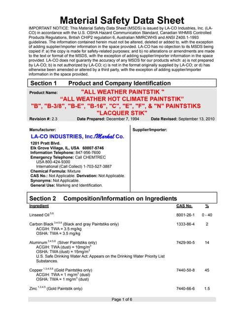 Msds solder paste VD2001G | PDF