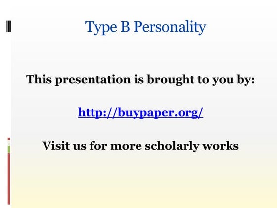 Personality | PPT