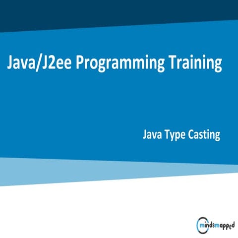 Java Type Casting Pptx Programming Languages Computing