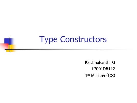 Adbms 11 Object Structure And Type Constructor Ppt 5679