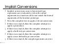 Difference between implicit conversion and explicit conversion