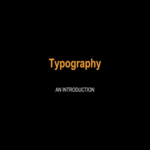 Type history | PPT