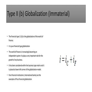 Type II (b) Globalization (Immaterial.pptx