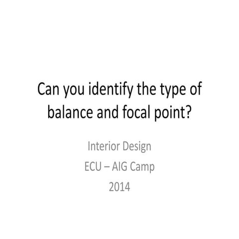 Types of balance | PPTX