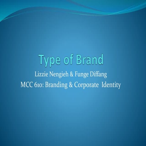 Type of brand | PPTX