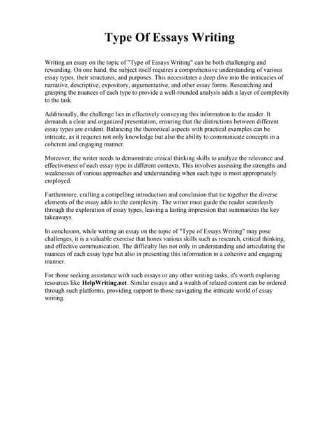 Kinds Of Essay And Examples.pdf