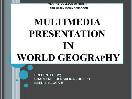 Geography Powerpoint | PPT | Geography | Science