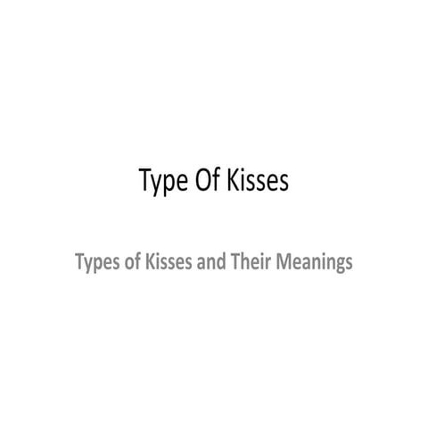 How To Kiss A Neck | PPTX