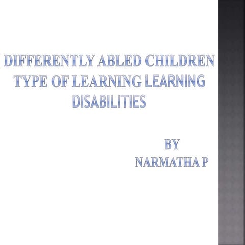 TYPE OF LEARNING DISABILITYES.pptx