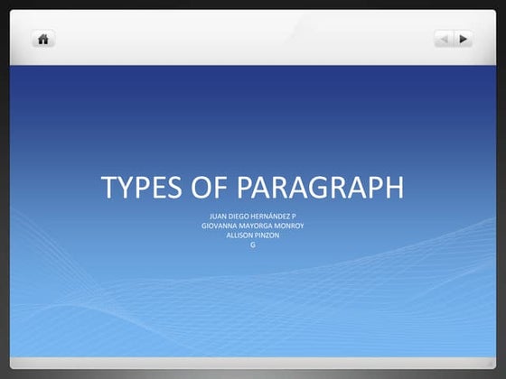 LECTURE 3 Paragraph writing.pptx group presentation | PPT