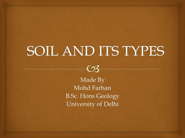 Tropical Latosols - Soils | PPTX