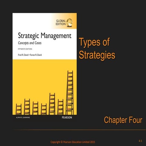strategic management, this topic explain the type of strategies | PDF