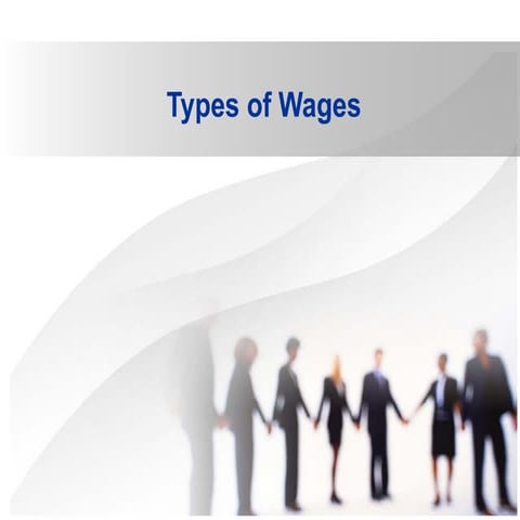 type of wages rewards and compensation | PPTX