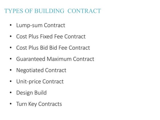 Price variation in works contracts | PPT