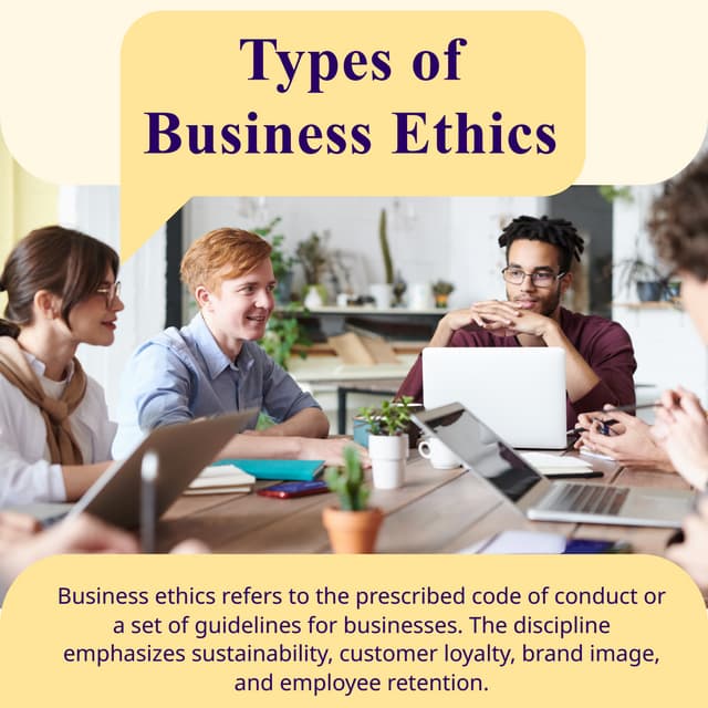 Types of Business Ethics | PDF