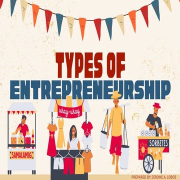 TYPES ENTREPRENEURSHIP, traditional, social, etc. | PPT