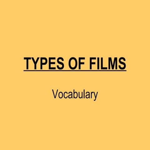 Types of-films | PDF