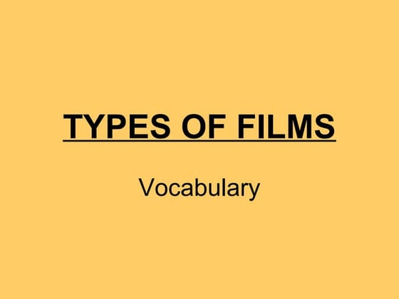 Types of-films | PDF