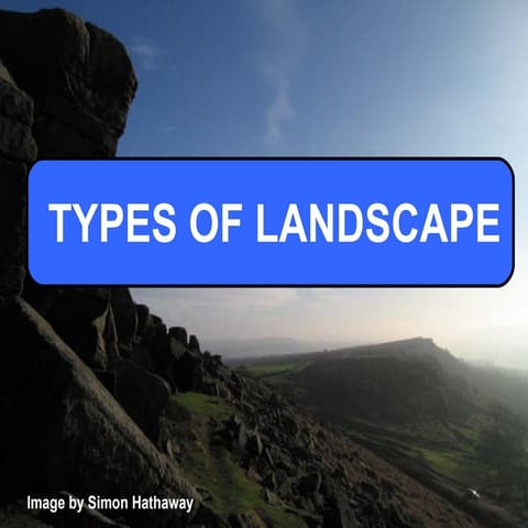 Types Of Landscape | PPT