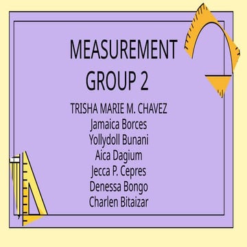 Measurement grade 2 | PDF
