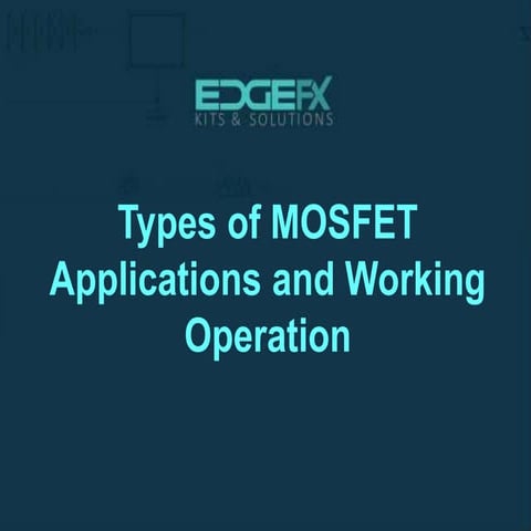 Series and parallel connection of mosfet