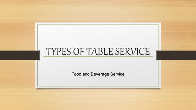 05 silver service | PDF
